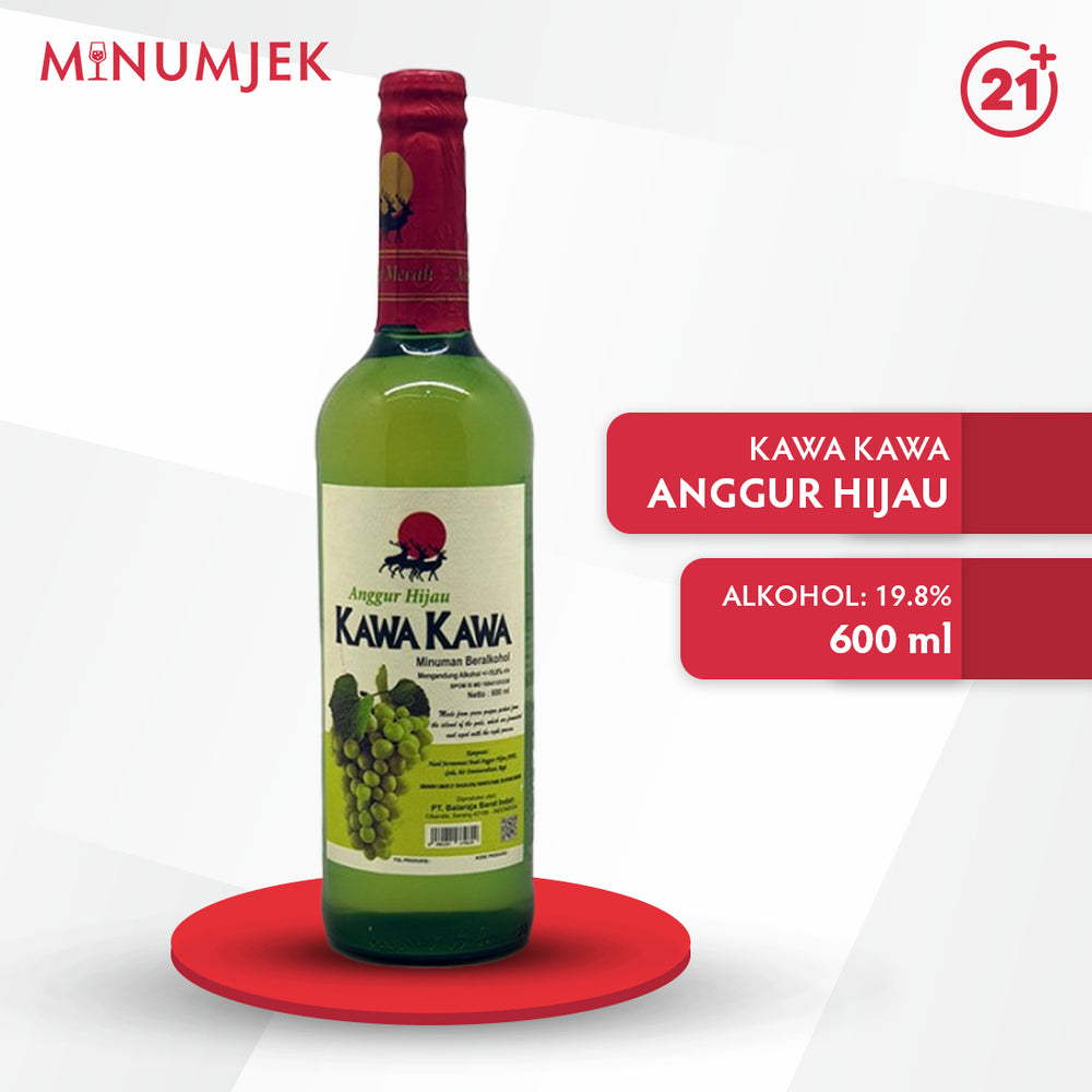 Jual Kawa Kawa Anggur Hijau 600ml, Harga Terbaik