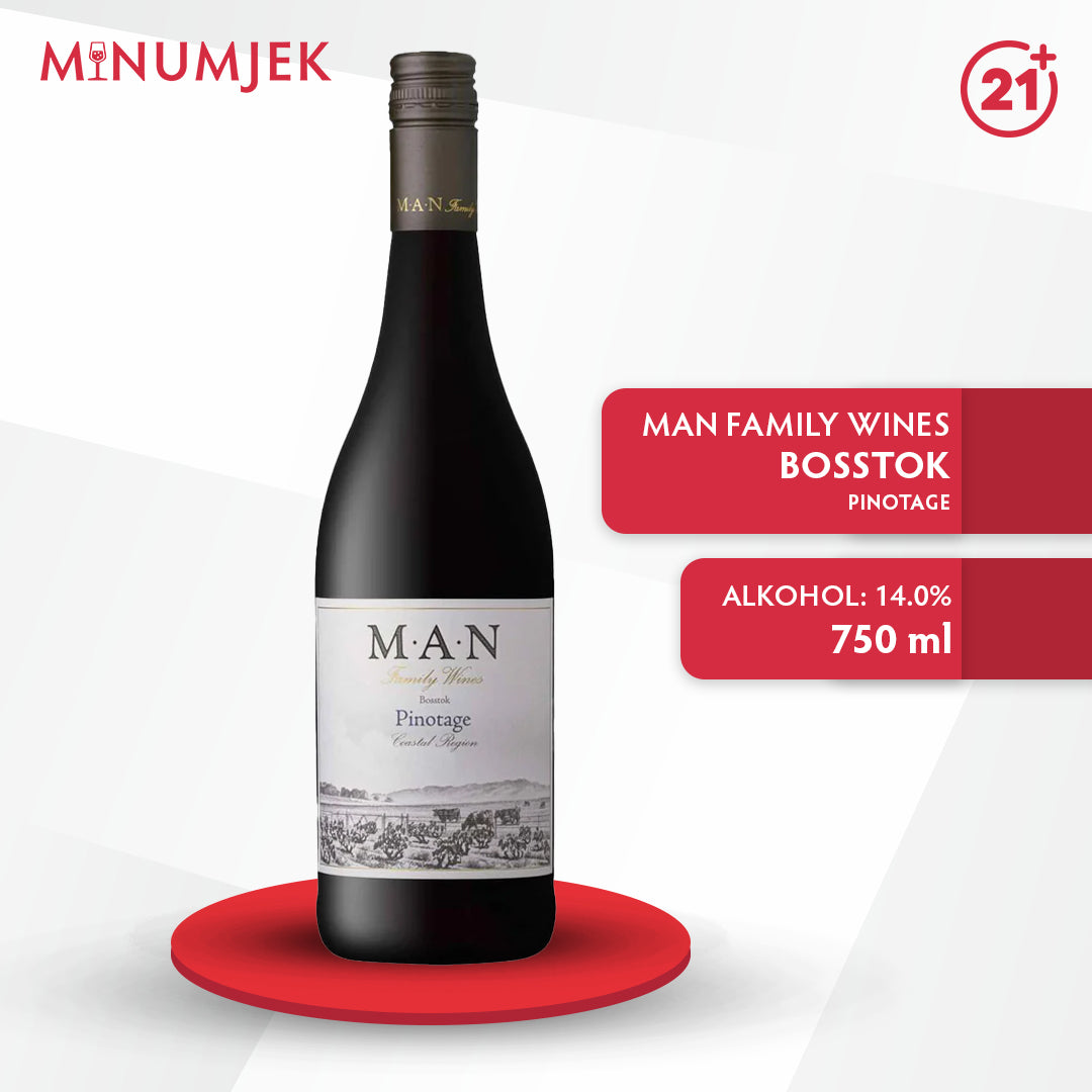 Jual Man Family Wines Bosstok Pinotage 750ml, Harga Terbaik